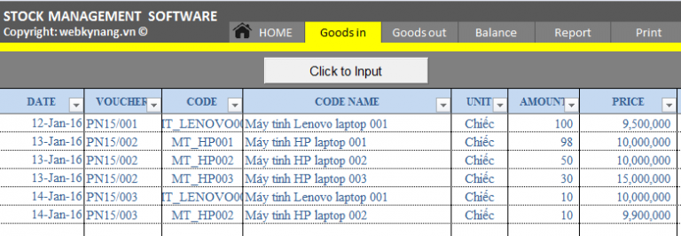 Inventory management software in excel for small business - Webkynang ...